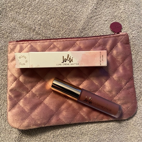 Jolii | Makeup | Jolii Luxe Creme Matte Lipgloss Pink Ipsy Bag | Poshmark